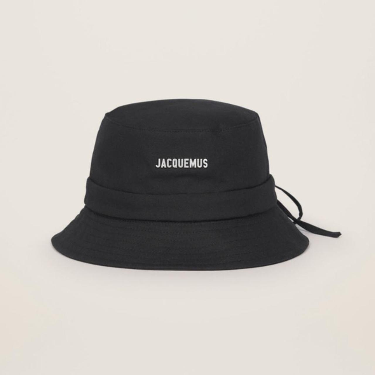 Jacquemus Women's Black Hat | Depop