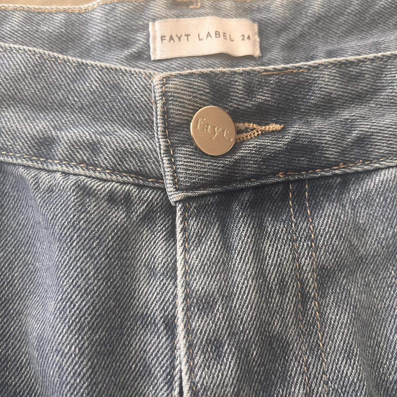Fayt jax jeans Deep blue New Size 24 These are... - Depop