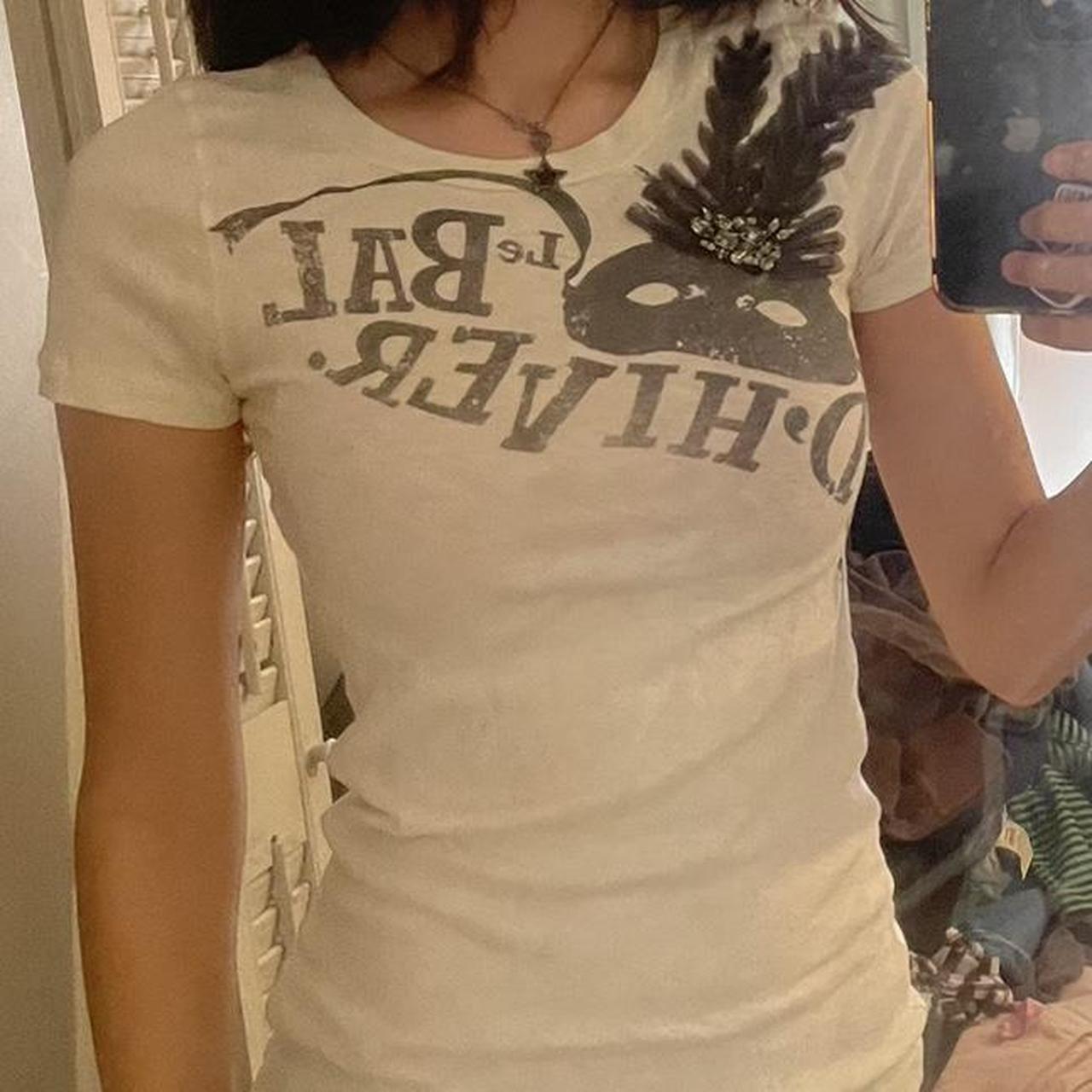 J.Crew Le Bal D'Hiver masquerade tee - a bit see... | Depop