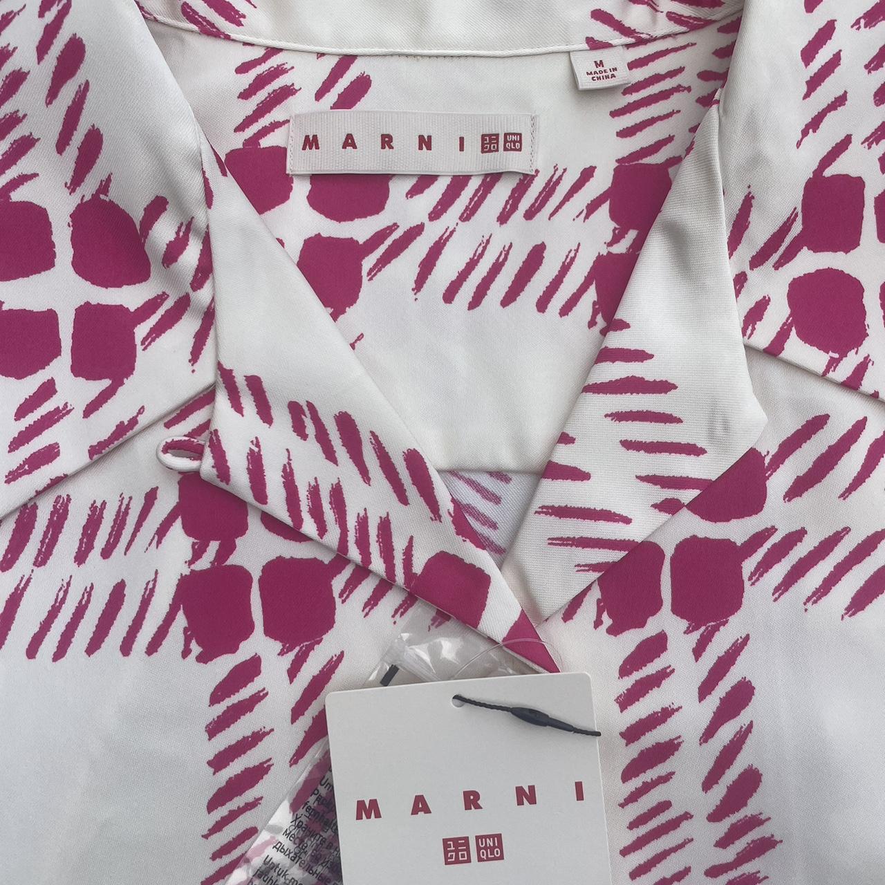Marni Men's Pink Shirt | Depop