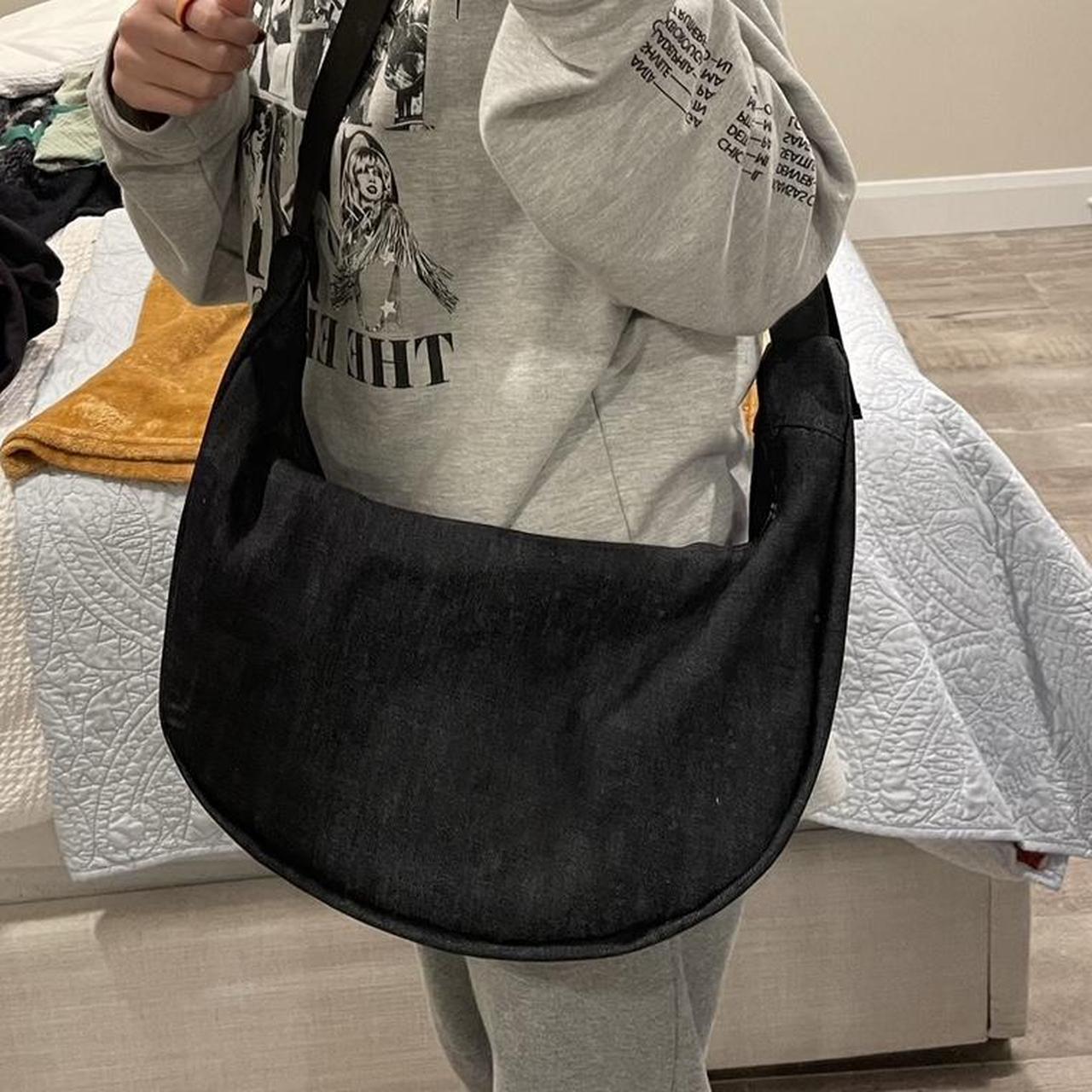 Handmade by me! Sturdy denim, adjustable crossbody... - Depop