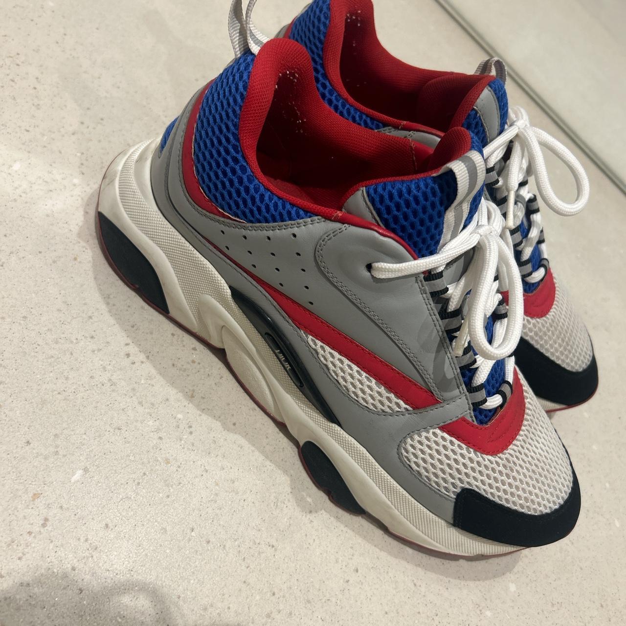 Dior B22 red and blue 🔴🔵 Best shoes I own ! 9/10... - Depop