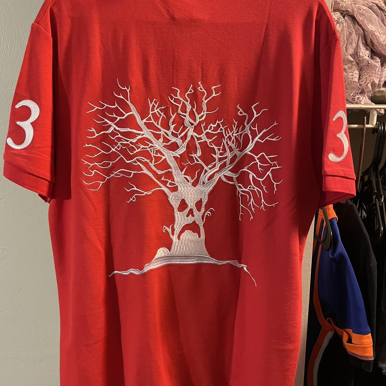 Haunted Mound Polo Red Colorway Limited Polos Sold... - Depop