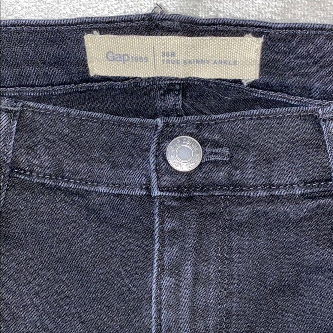 Brand: gap Color: black Description: black denim... - Depop