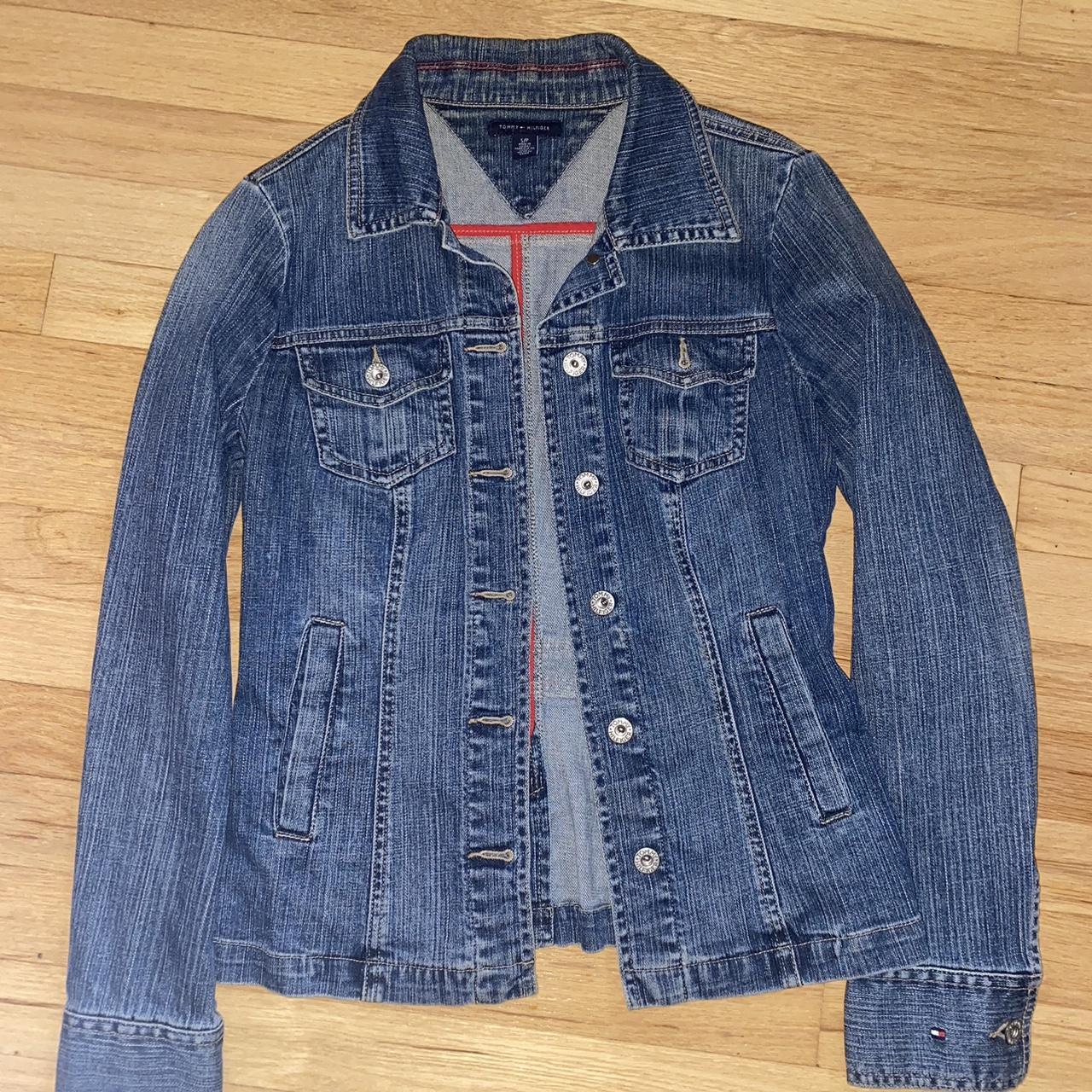 Tommy Hilfiger fitted jean jacket - Depop
