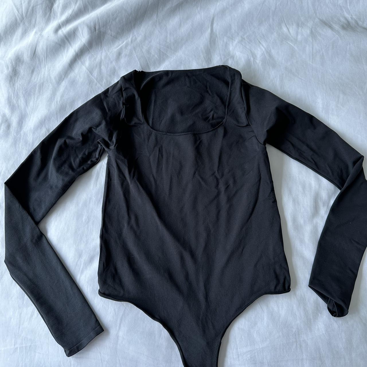 Skims essential long sleeve scoop neck - size small.... - Depop