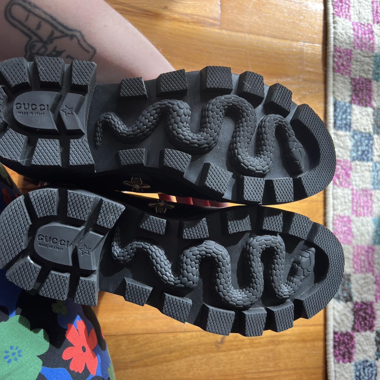 DHGATE knock off gucci boots, looks fairly real,... - Depop