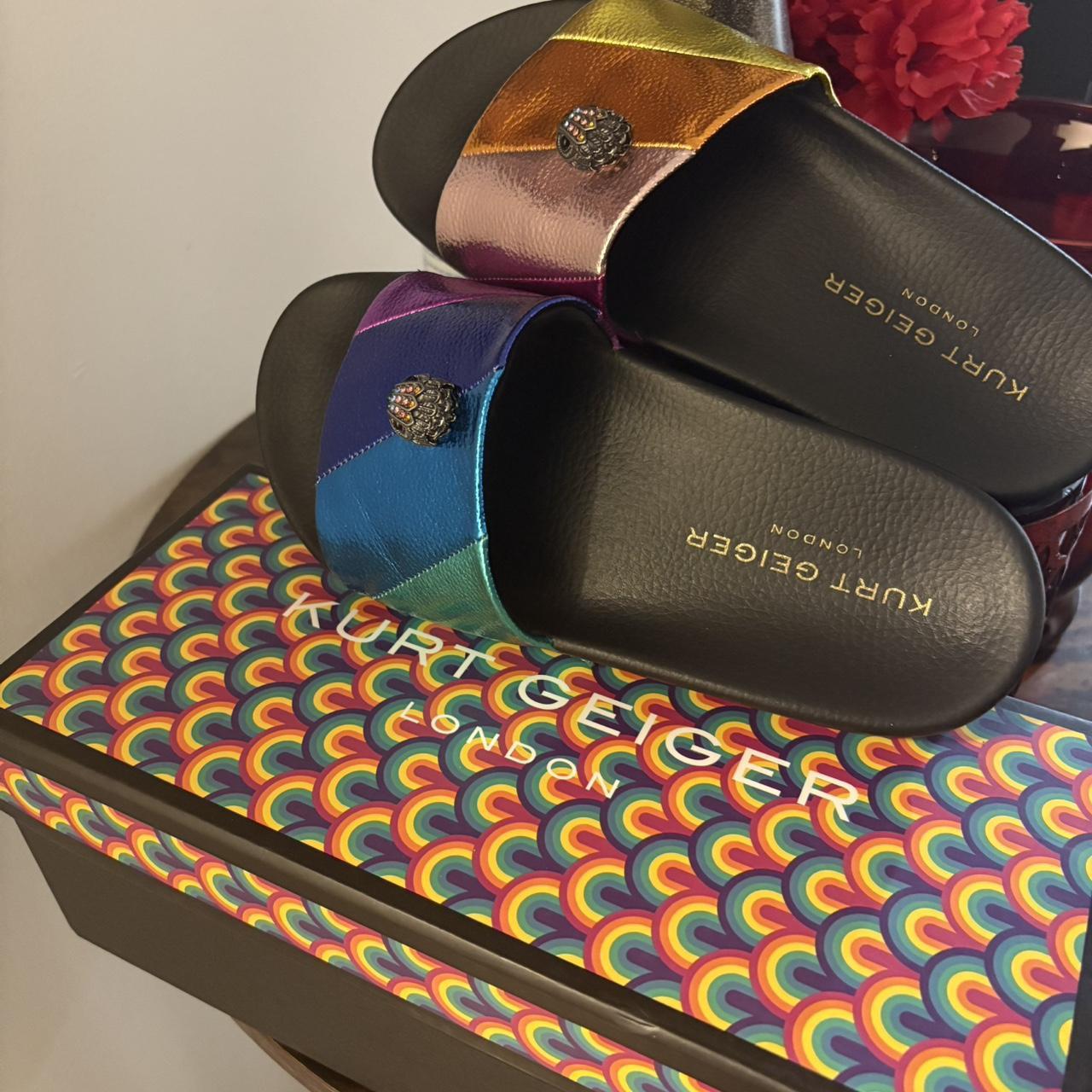 Kurt geiger slides never worn. Size 37 | Depop
