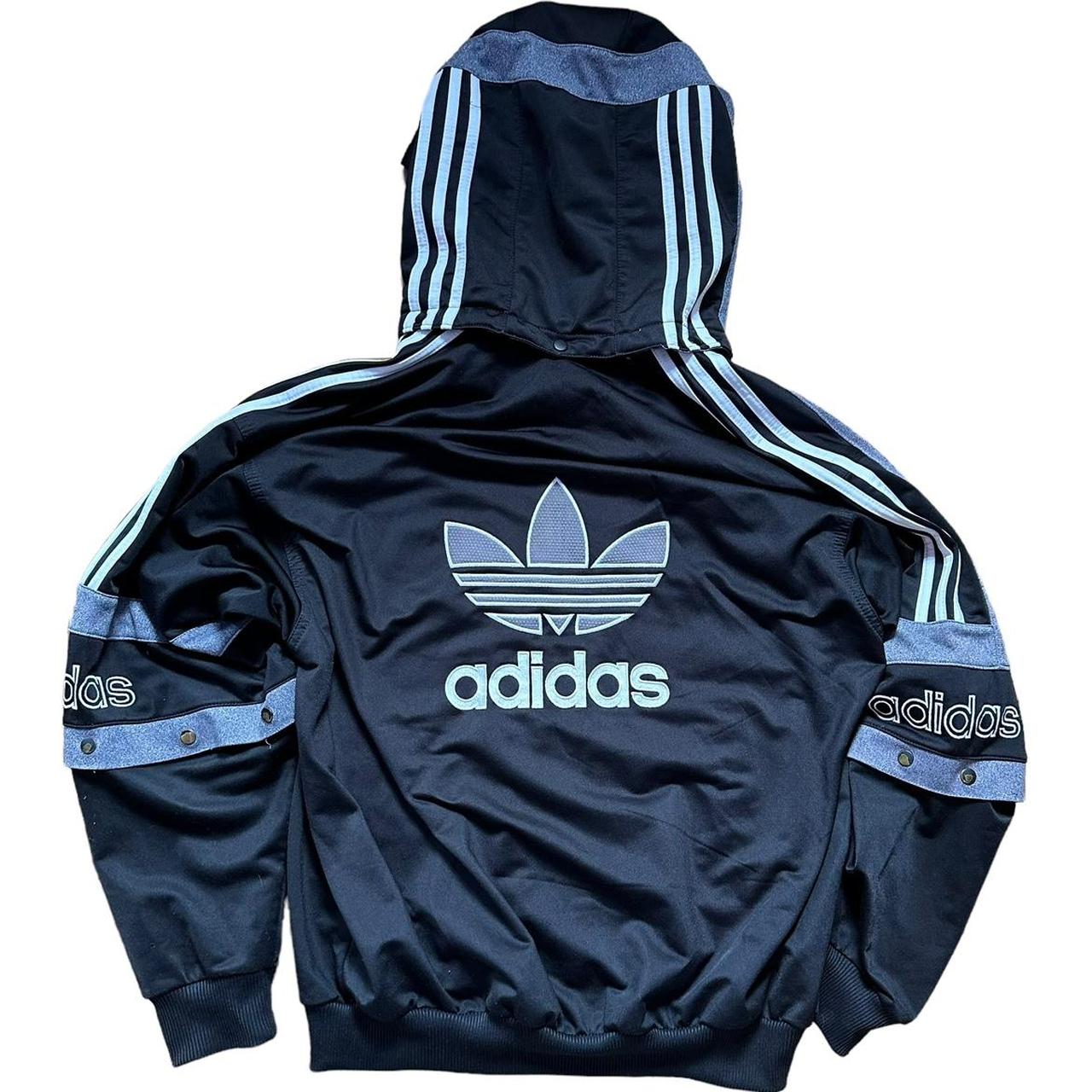 Vintage Adidas Track Jacket size m super nice baggy... - Depop