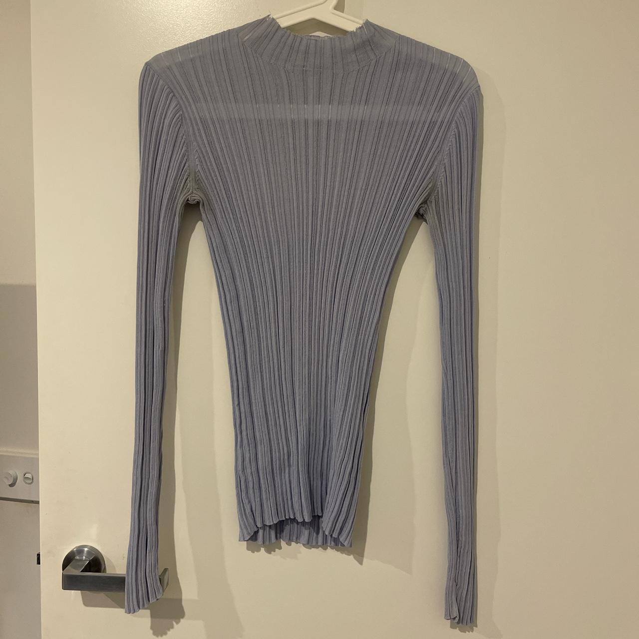 ACNE STUDIOS - Irregular rib knit - has a pleated... - Depop