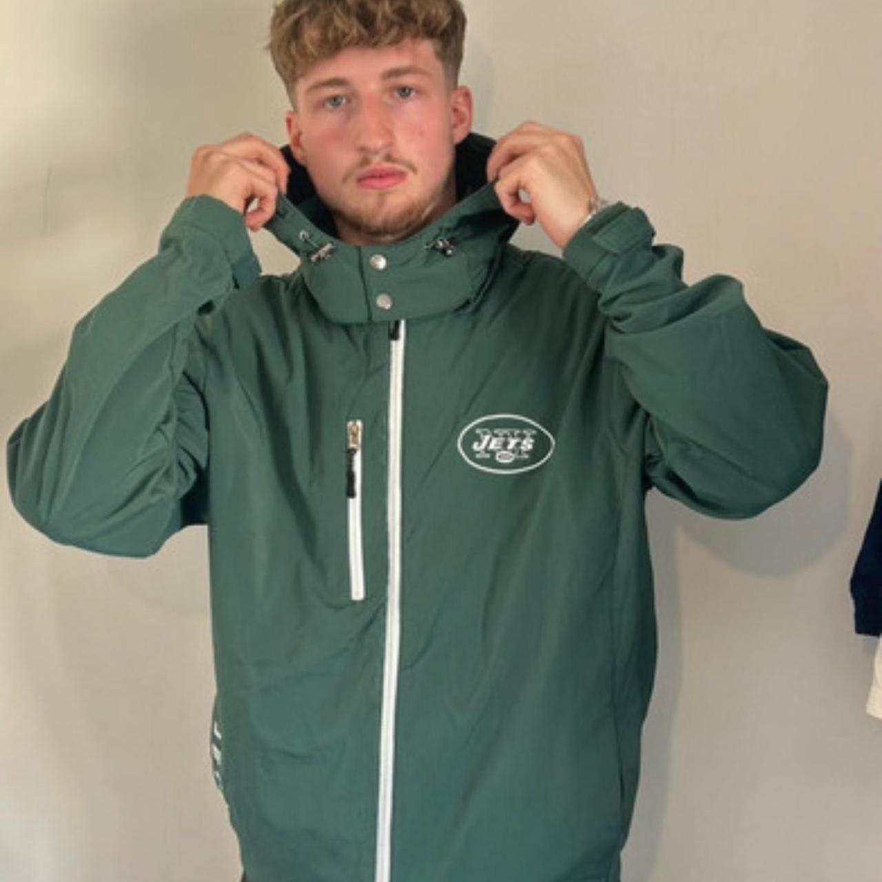 NFL New York Jets Windbreaker Jacket - XXL... | Depop