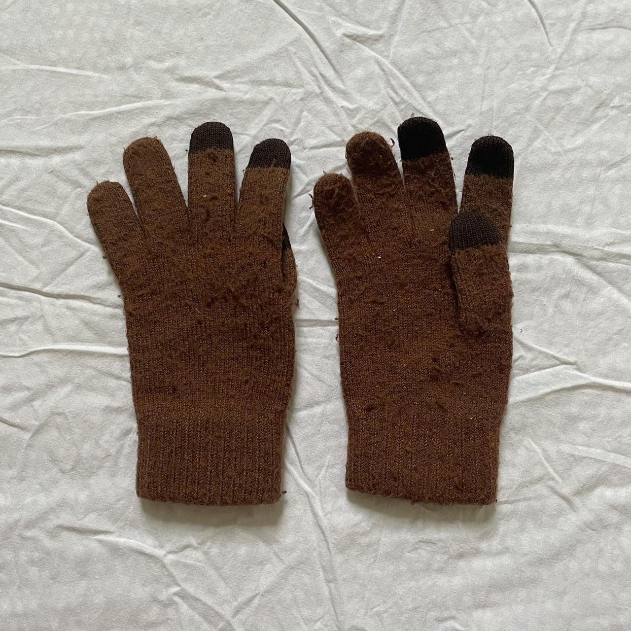 MUJI Gloves, Touch Screen Tips, Good Material Warm... - Depop