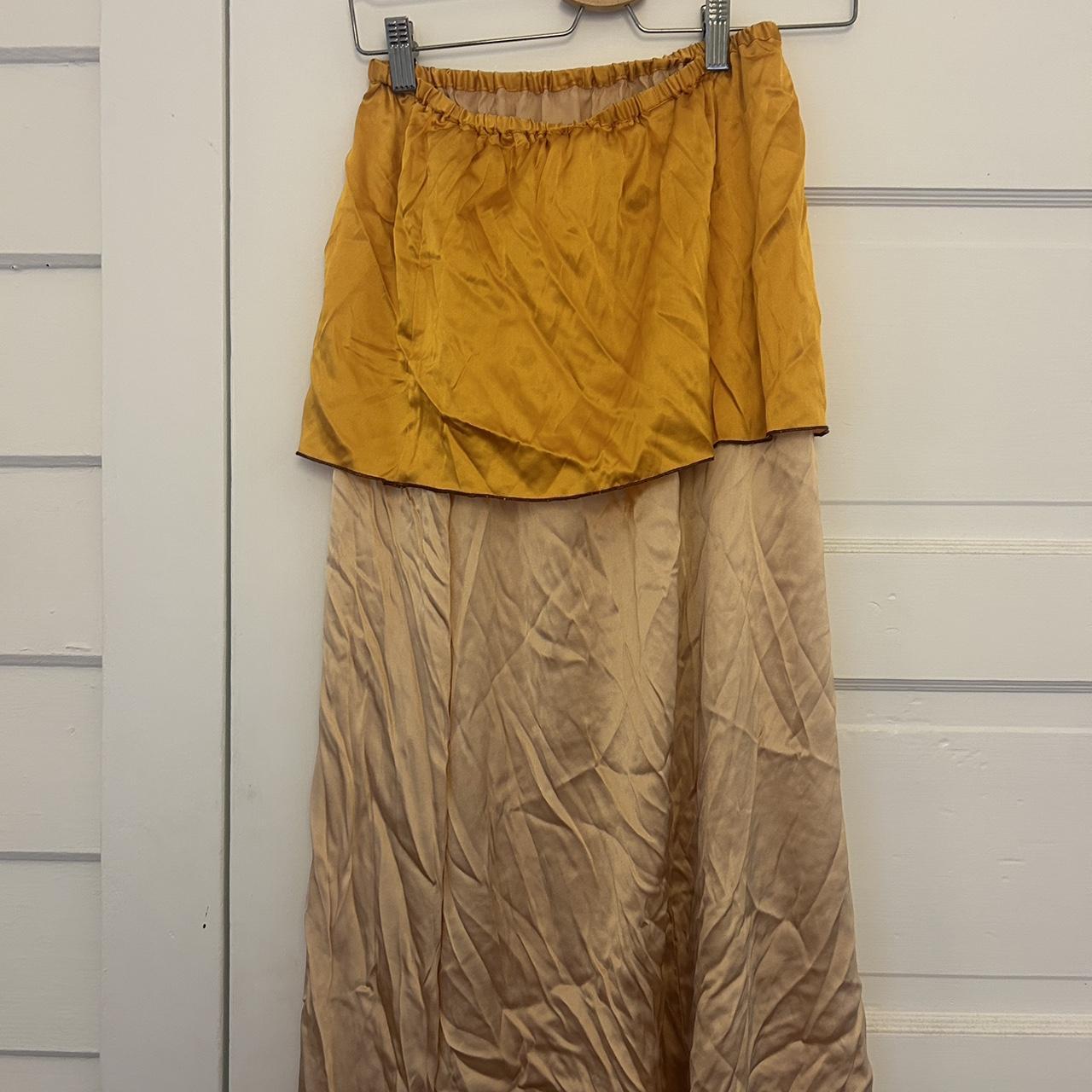 Base range silk sample skirt - Depop