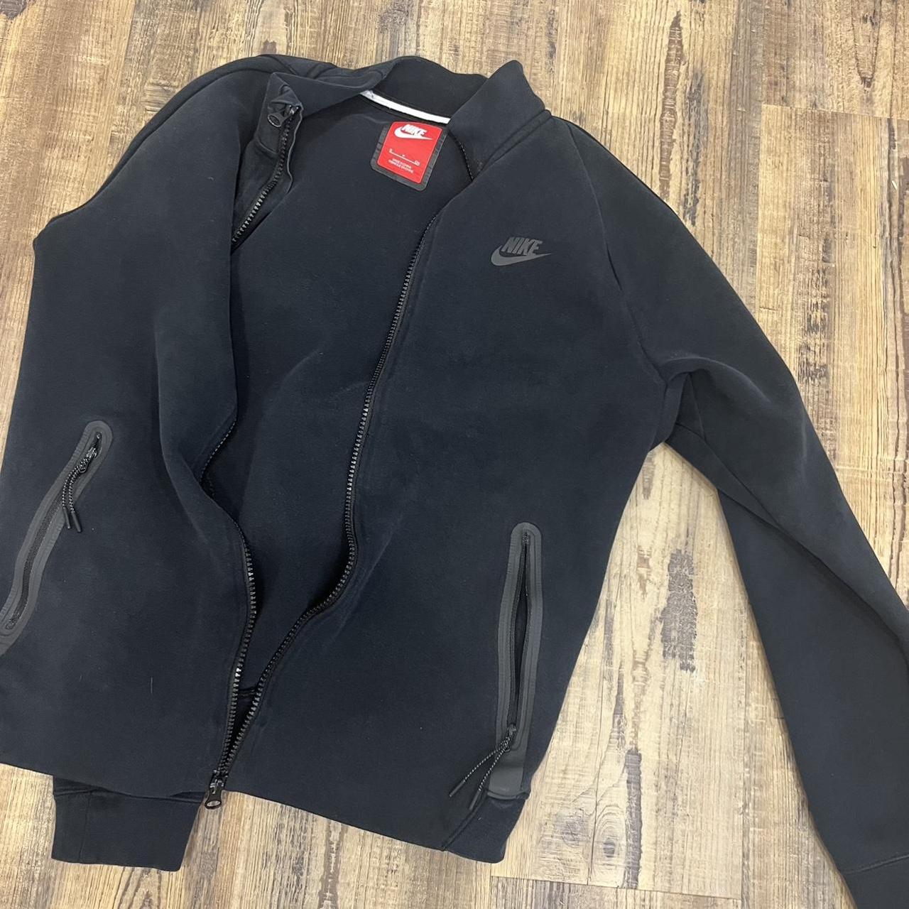 Nike tech zip up not a hoodie size men’s small... - Depop