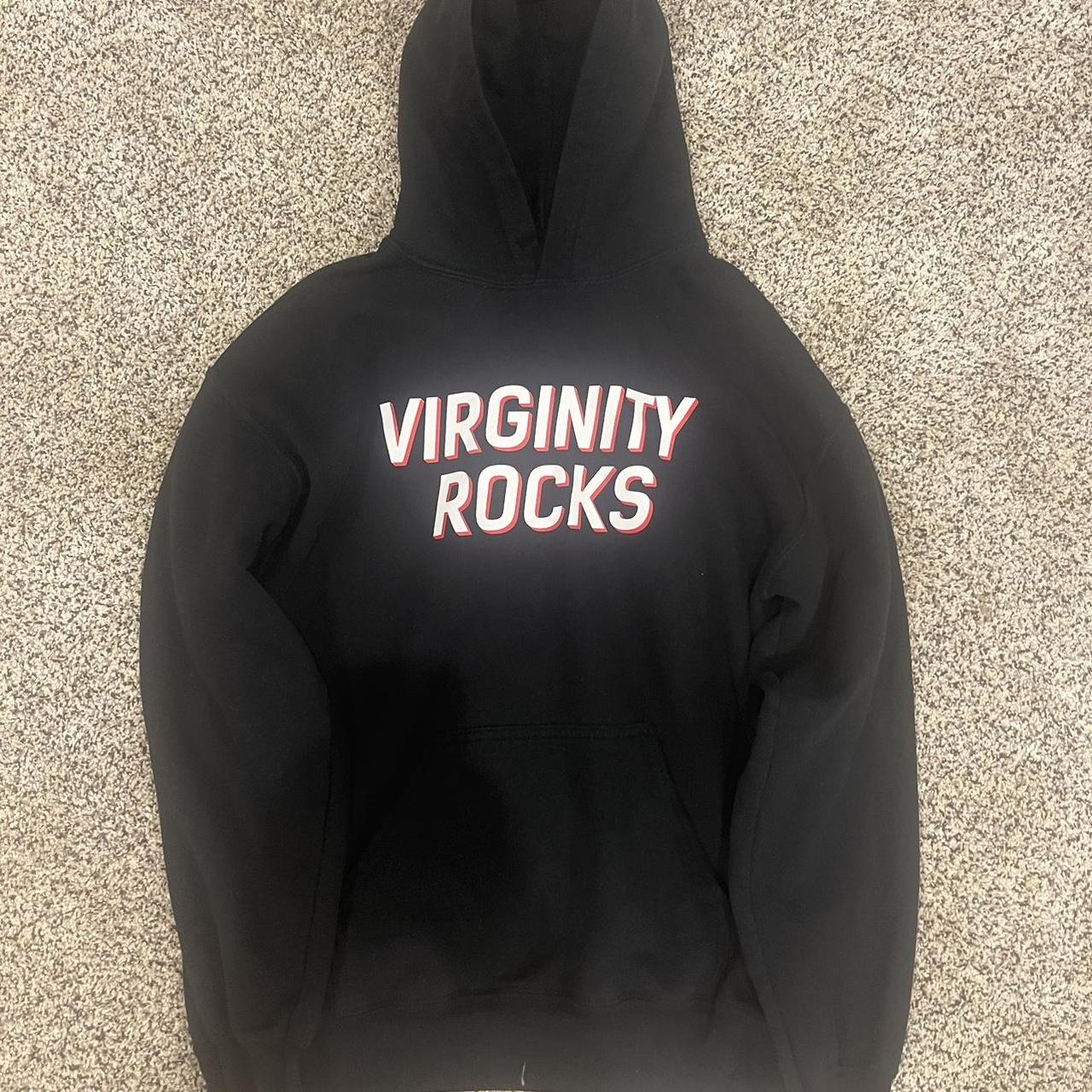 ⭐️ Danny Duncan Virginity rocks hoodie - tagged as a... - Depop