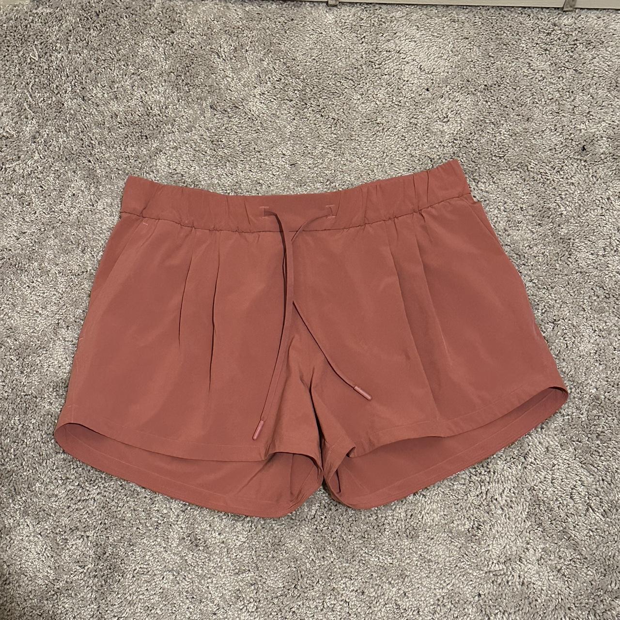 LuluLemon Women’s Shorts Cinchable Waist High Rise... - Depop