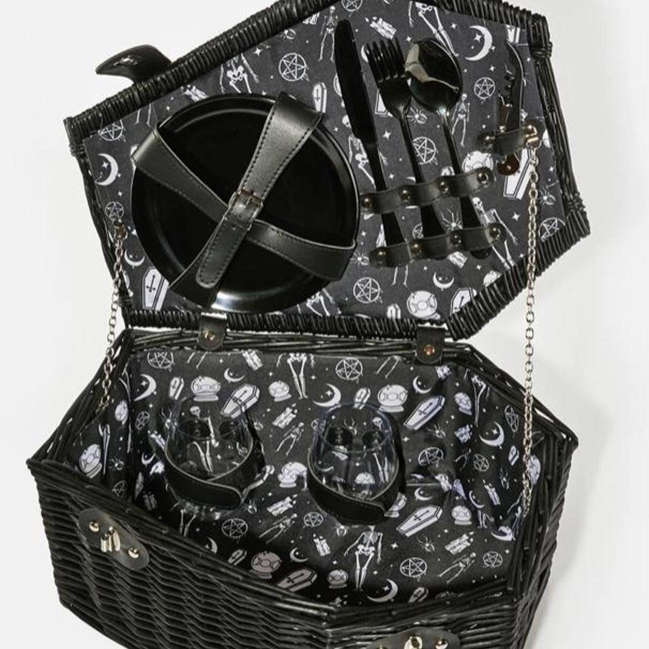 Sold out dig your grave picnic basket. Never used... - Depop