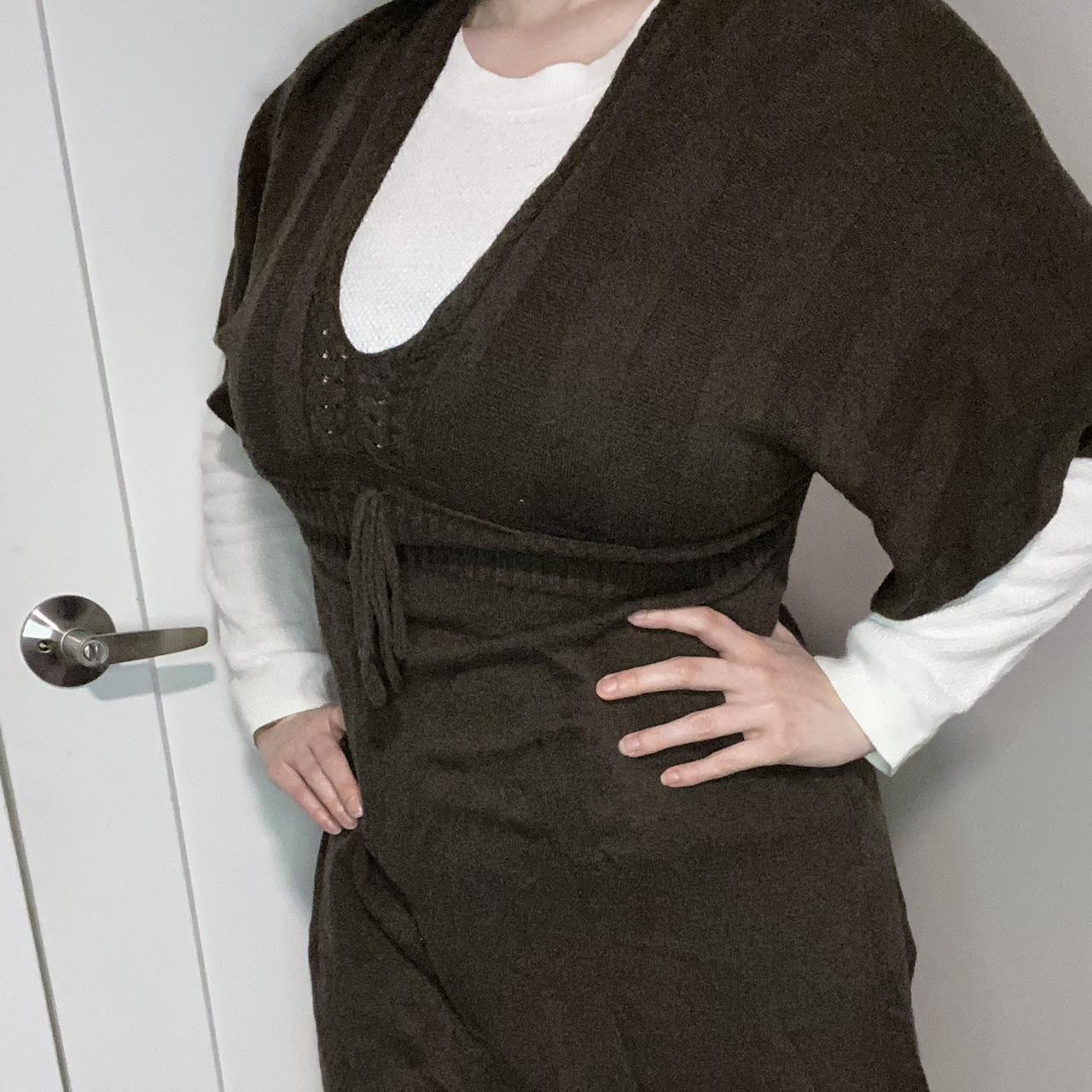 Light Academia sweater dress - Depop