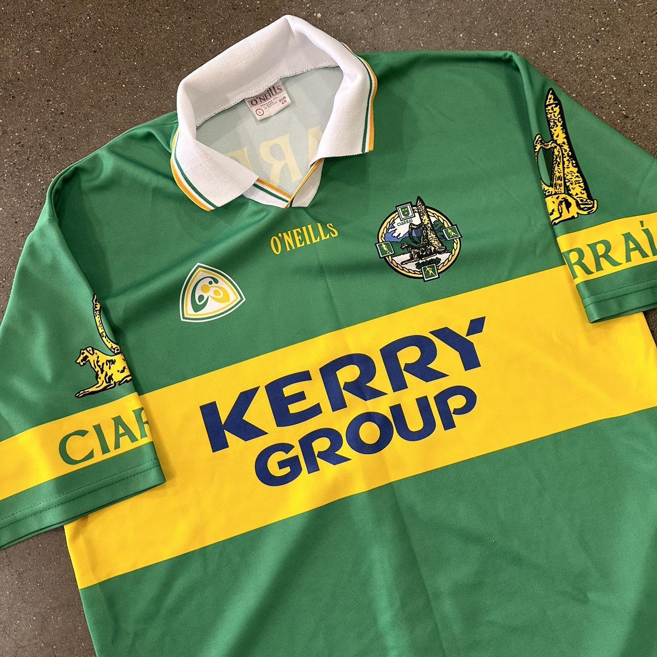 Large Ciarrai Kerry GAA Irish Football Soccer Kit... - Depop