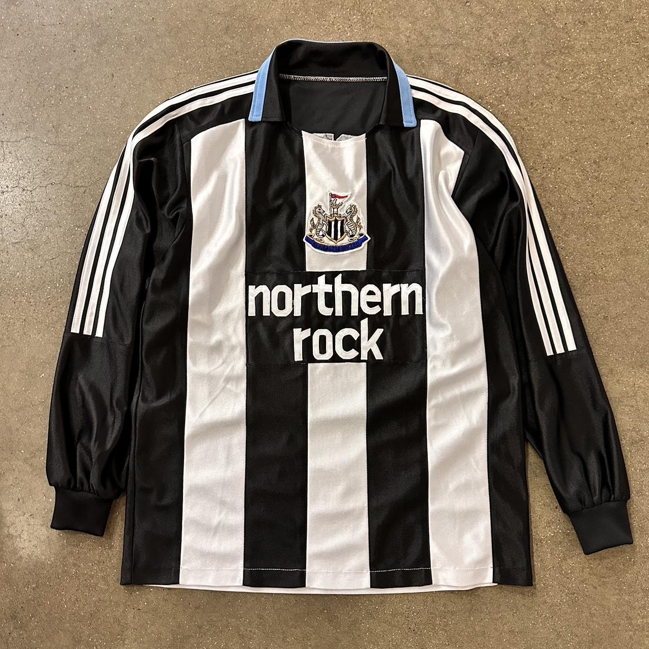 Northern Rock Newcastle United Long Sleeve Martins... - Depop