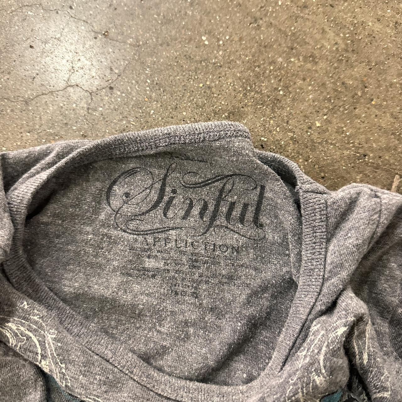 Women's Sinful Affliction Grunge Punk Mall Goth... - Depop