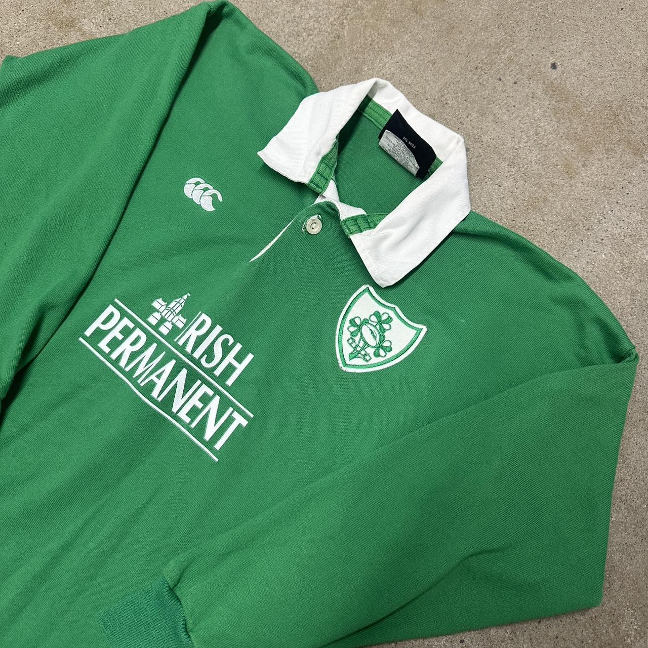 Canterbury Permanent TSB Ireland Irish Rugby Shirt... | Depop