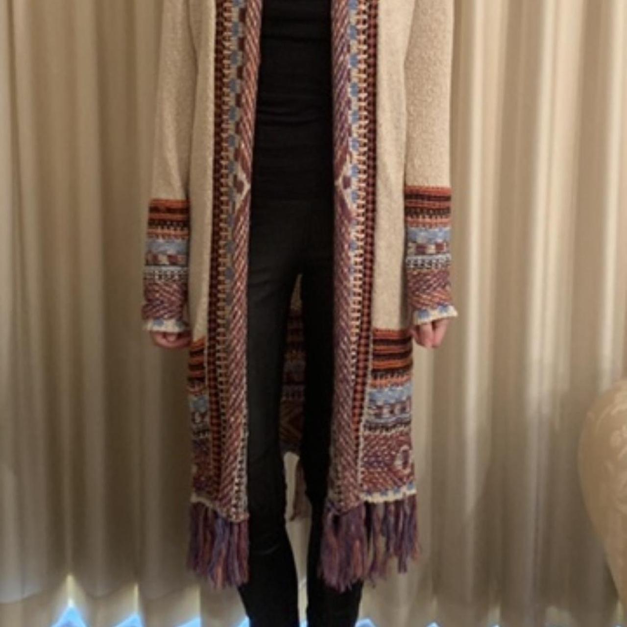 Boho hippy long cardigan Super soft, great... - Depop