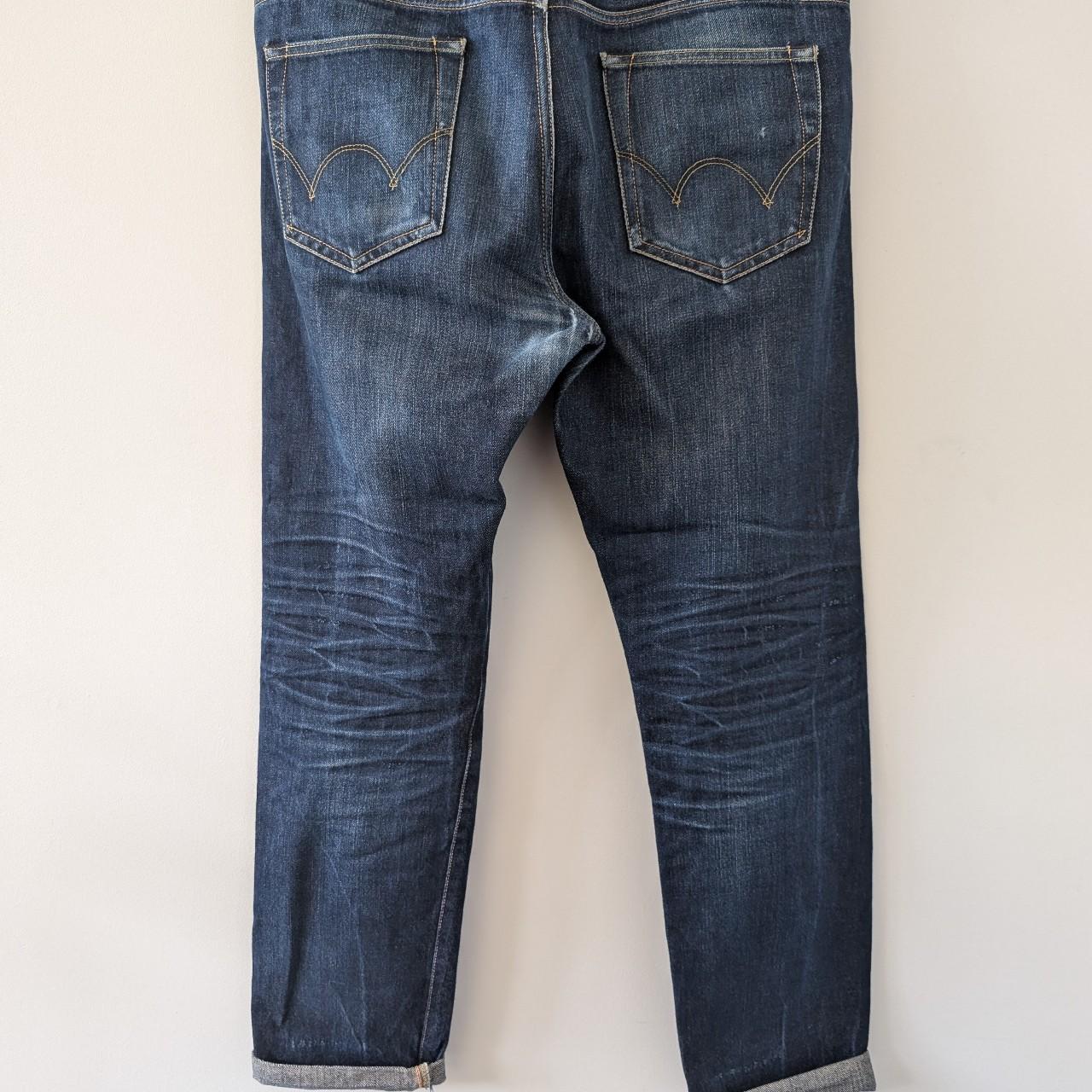 Edwin jeans Rainbow selvedge Beautiful worn in... - Depop