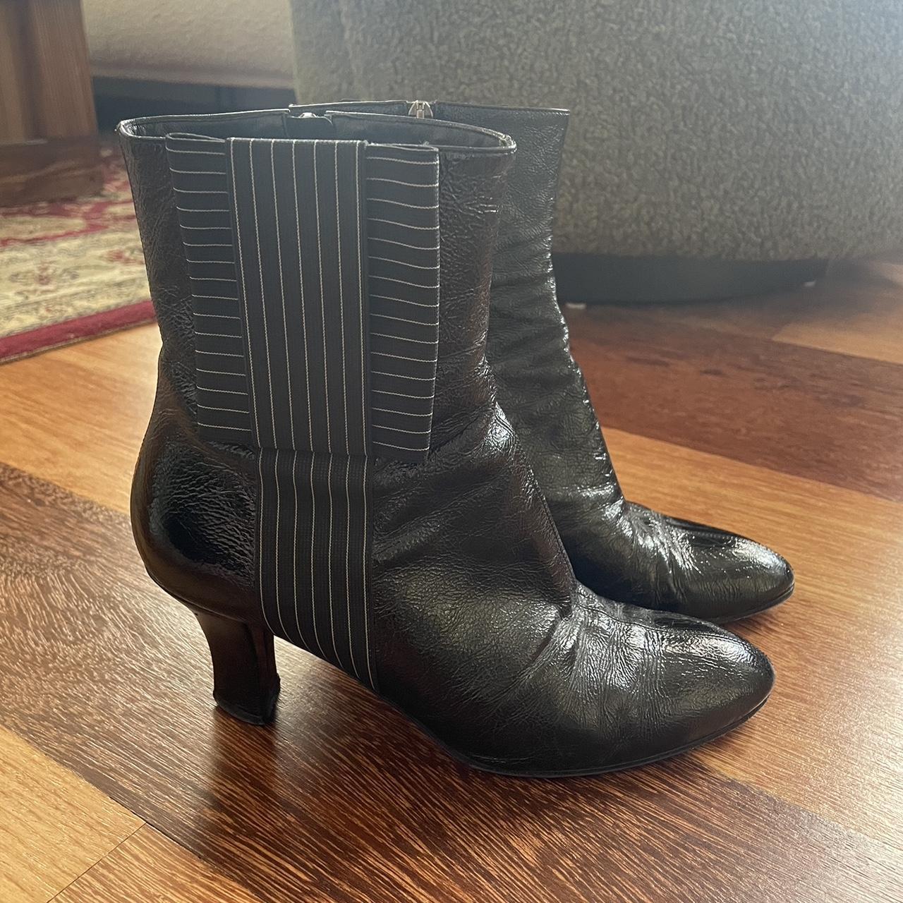 thierry rabotin vintage italian leather boots. size... - Depop thierry rabotin vintage italian leather boots. size... - Depop