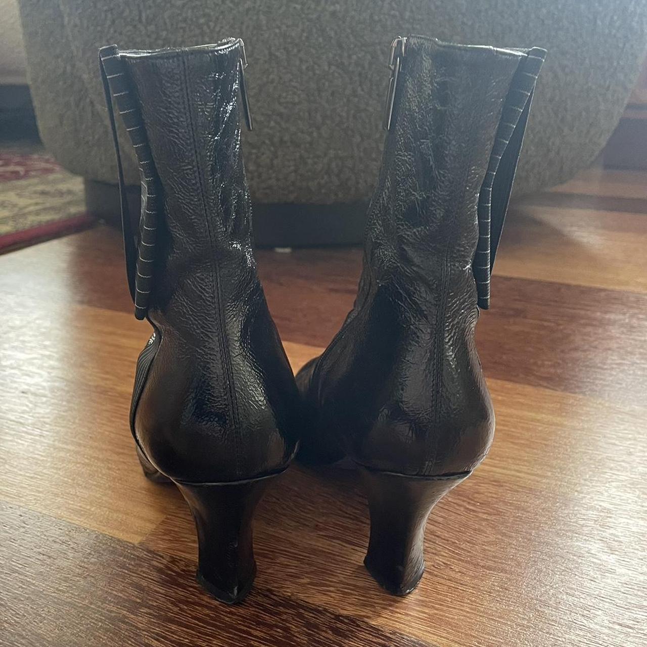 thierry rabotin vintage italian leather boots. size... - Depop thierry rabotin vintage italian leather boots. size... - Depop