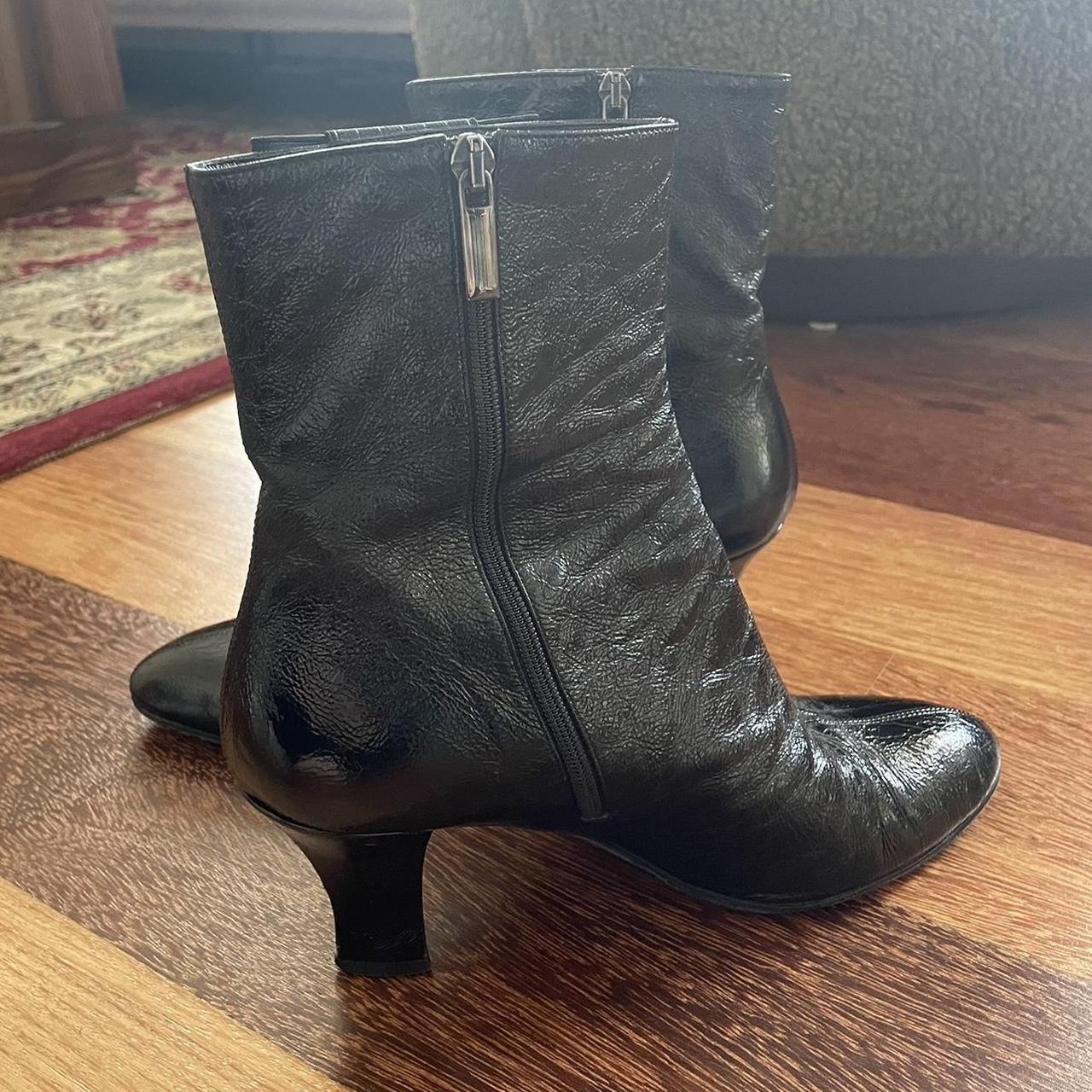 thierry rabotin vintage italian leather boots. size... - Depop thierry rabotin vintage italian leather boots. size... - Depop