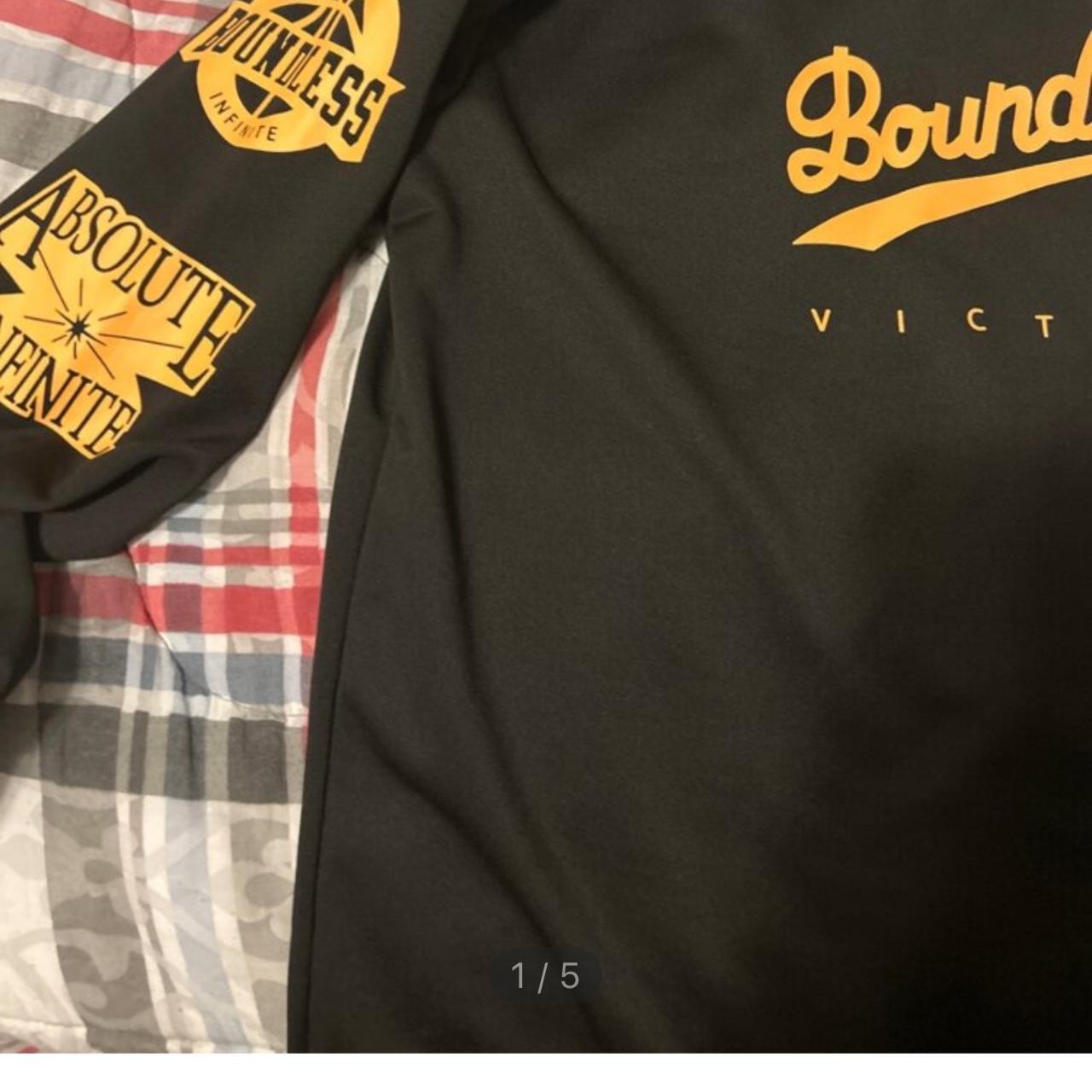 Black and Yellow Boundless Victory long sleeve #... | Depop