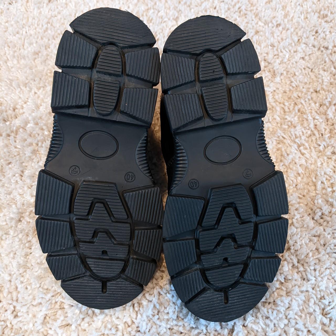 Marina Boots Made in Portugal Size 40 Black Lace... - Depop