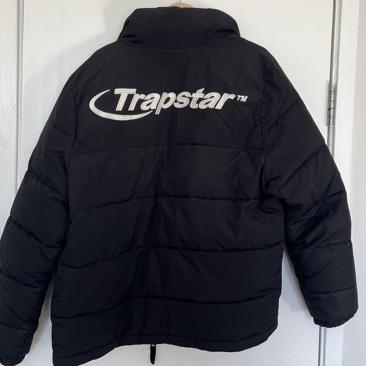 Black Trapstar puffer coat #wintercoat Excellent... | Depop
