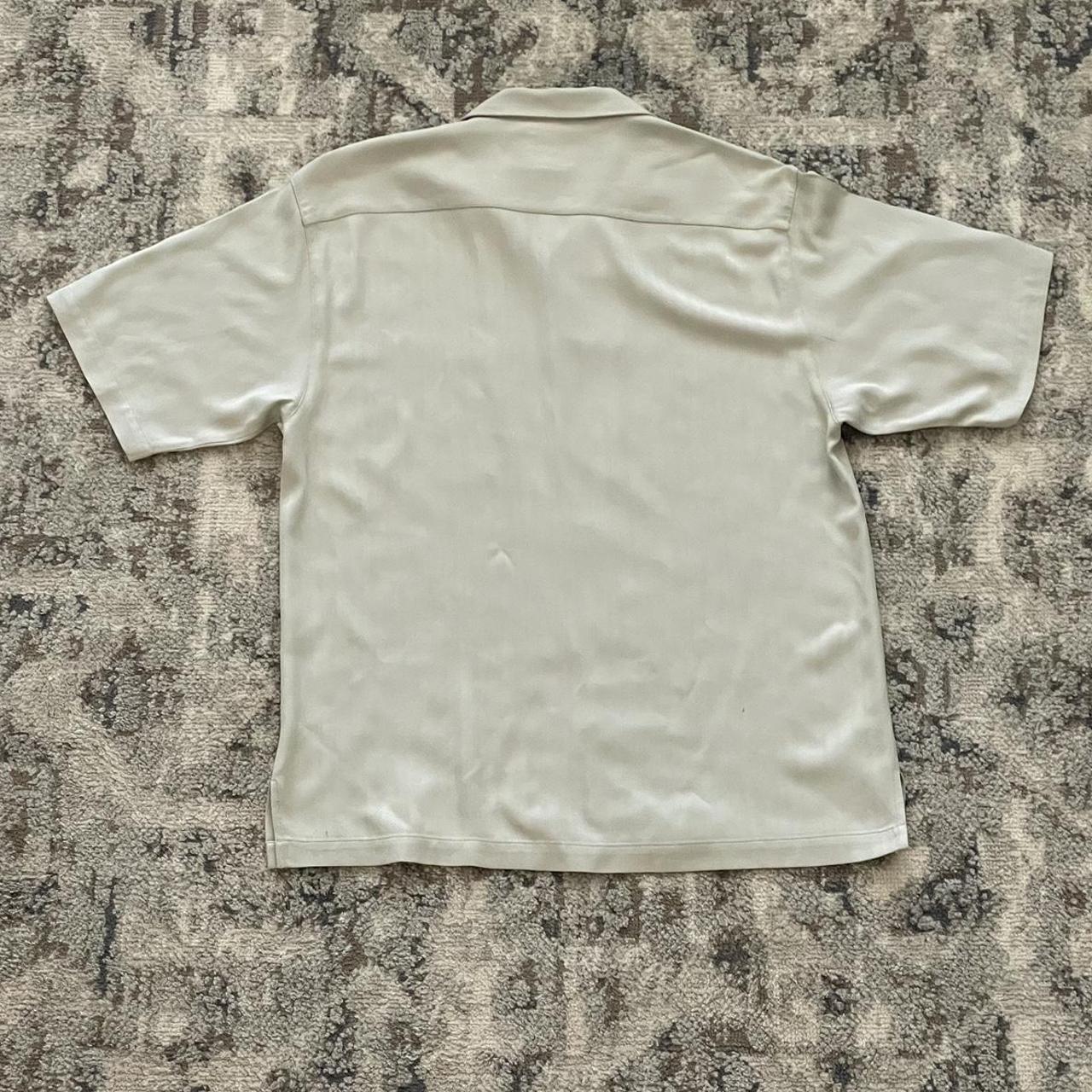 Vintage Tommy Bahama silk button up shirt. Tagged... - Depop