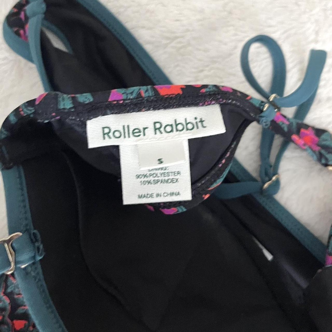 Roller Rabbit Women's Black and Purple Bikinis-and-tankini-sets | Depop