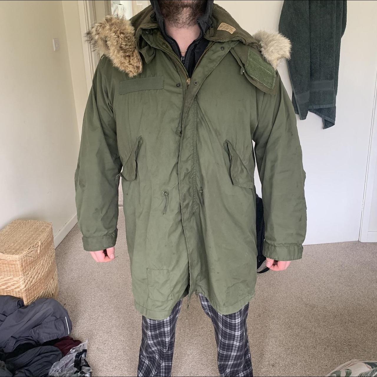 Vintage M65 USA army fishtail parka. Includes... - Depop