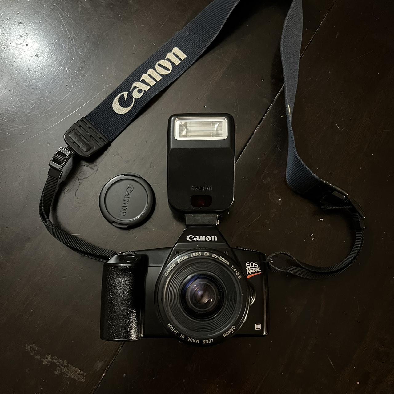 Canon EOS Rebel II Film Camera 35-80mm -will come... - Depop
