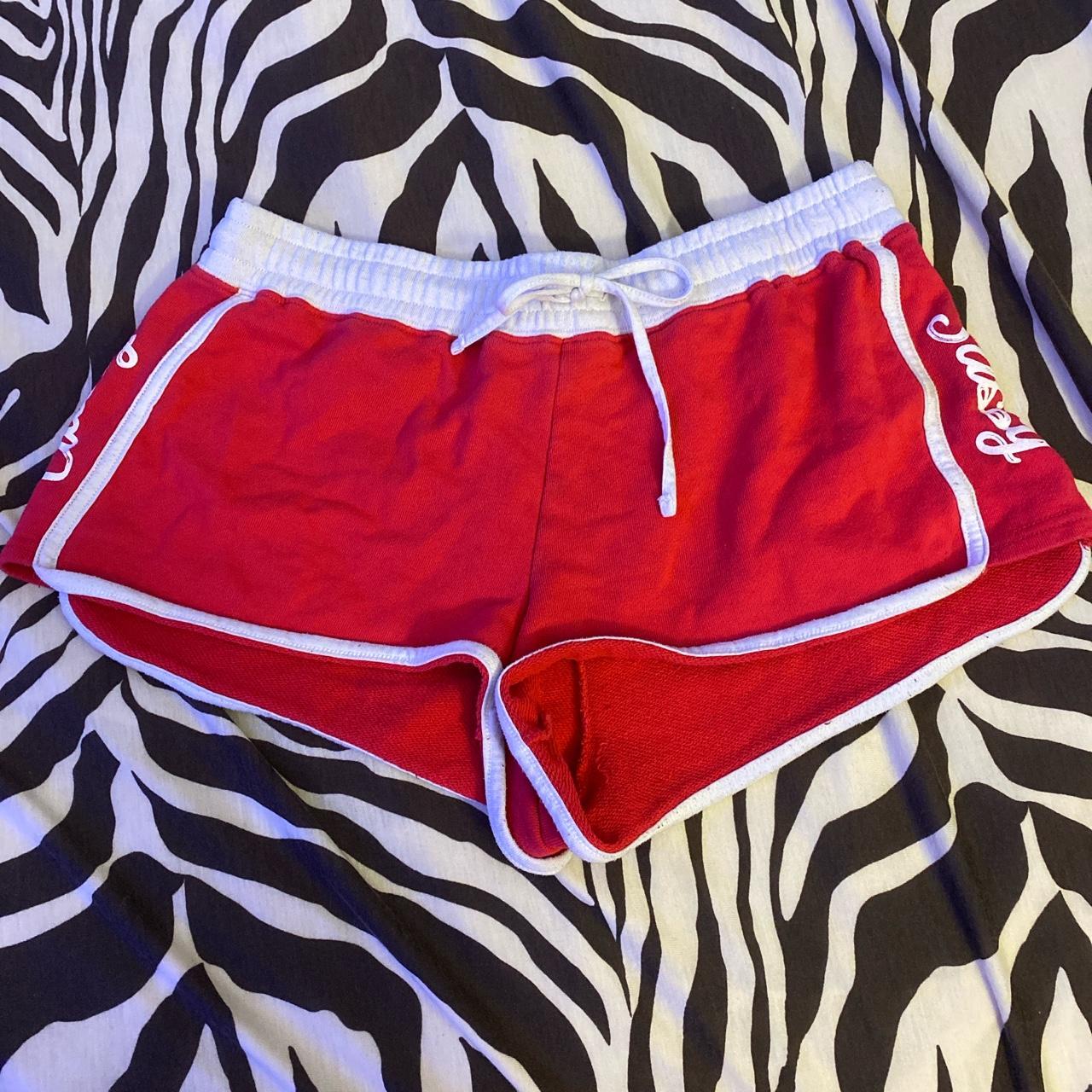 Super Cute Red Booty Shorts Sassy And Classy Depop
