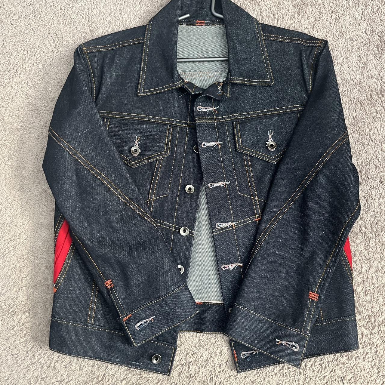 Raw Japanese Selvedge Denim Jacket - never worn -... | Depop
