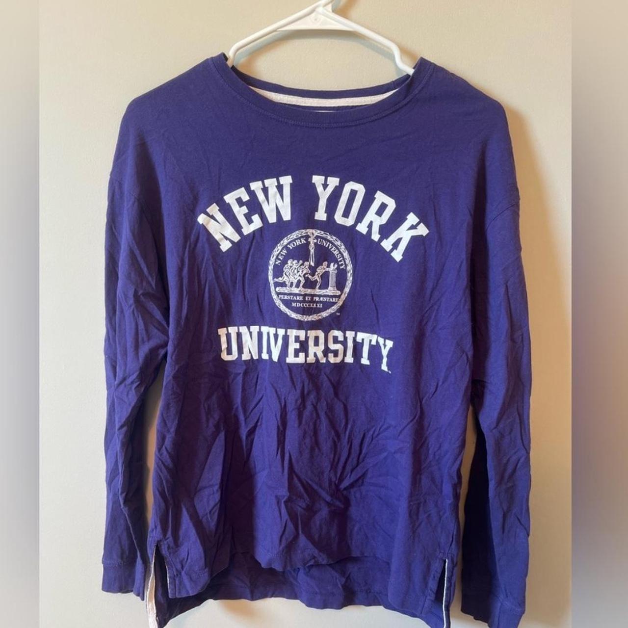 NYU NEW YORK UNIVERSITY (NYU) OFFICIAL MERCH — SIZE... - Depop