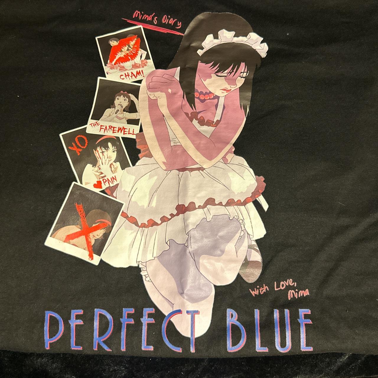 Oyasumi Perfect Blue Mimas Diary Shirt Size 2X Worn... - Depop