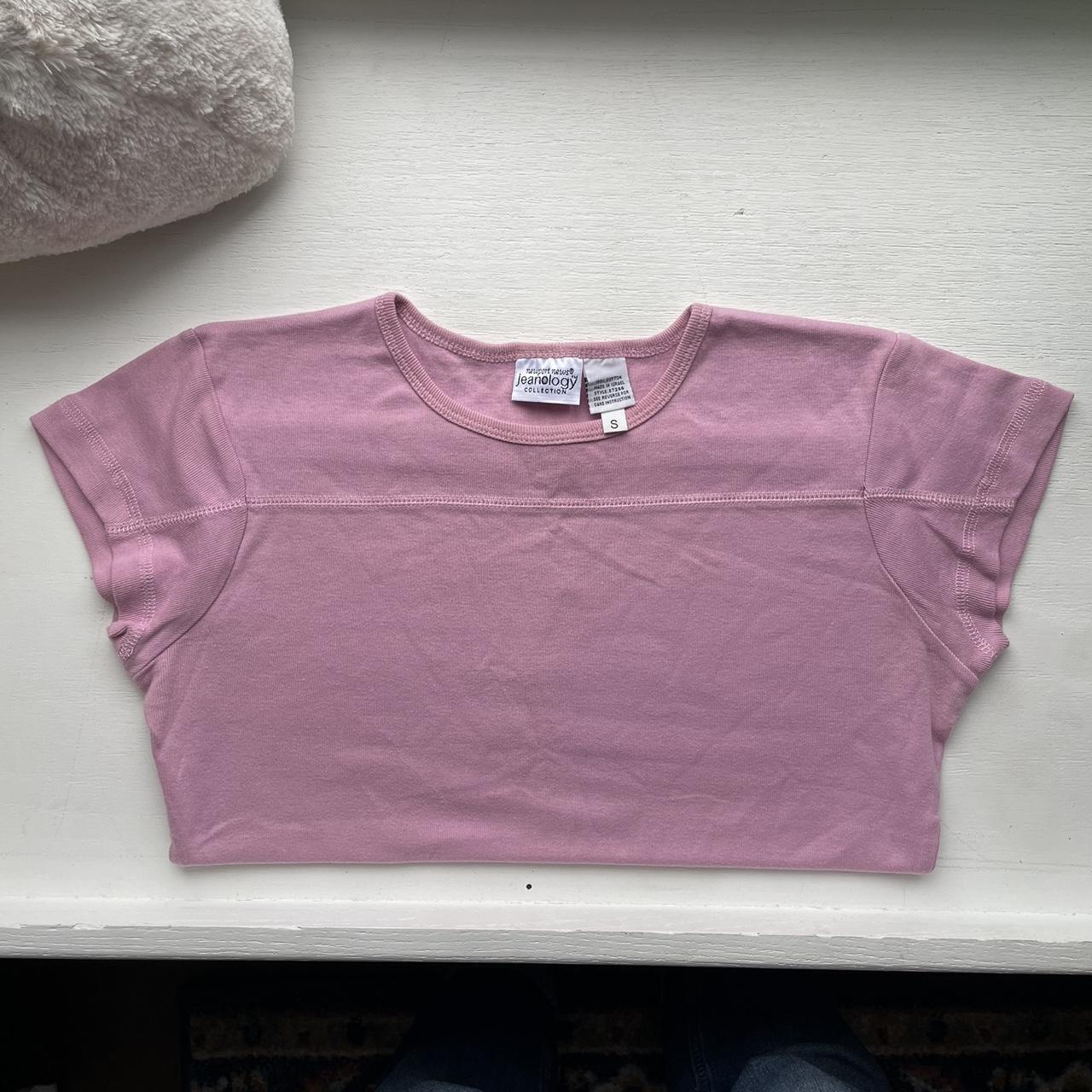 cutest pink baby tee good quality, looks... - Depop