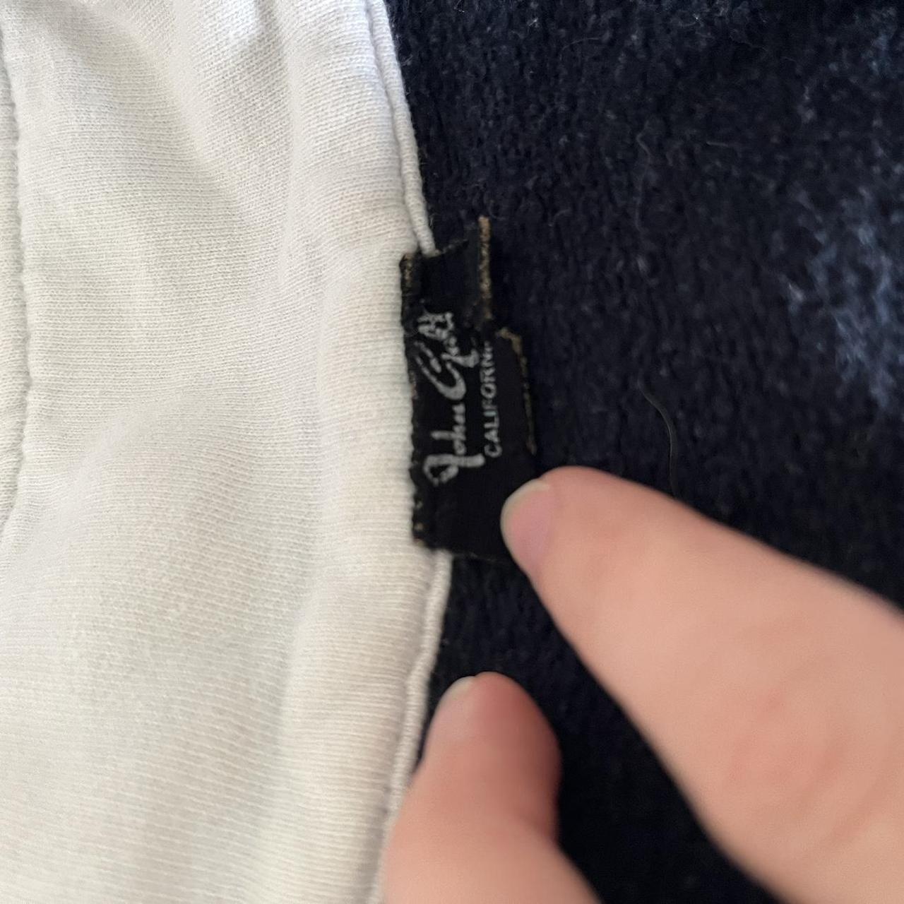 Blue White American Flag Patch Embroidered Brandy... - Depop