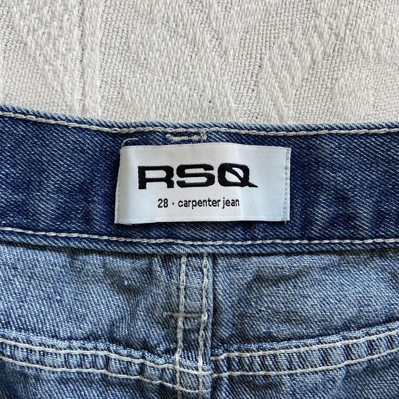 Size 28 RSQ carpenter jeans Waist 30” Hips... - Depop