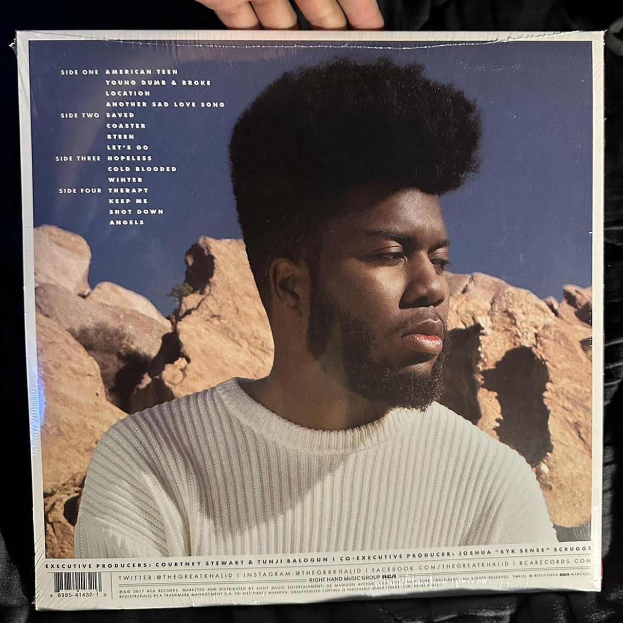 khalid american teen vinyl unopened and sealed - Depop