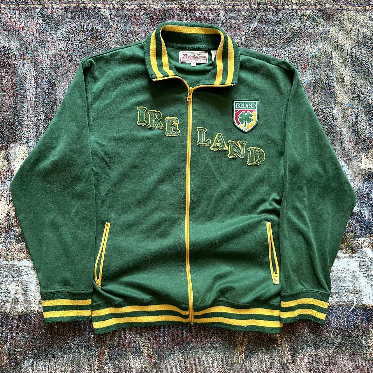Vintage Ireland Rugby style or even sportswear track... - Depop