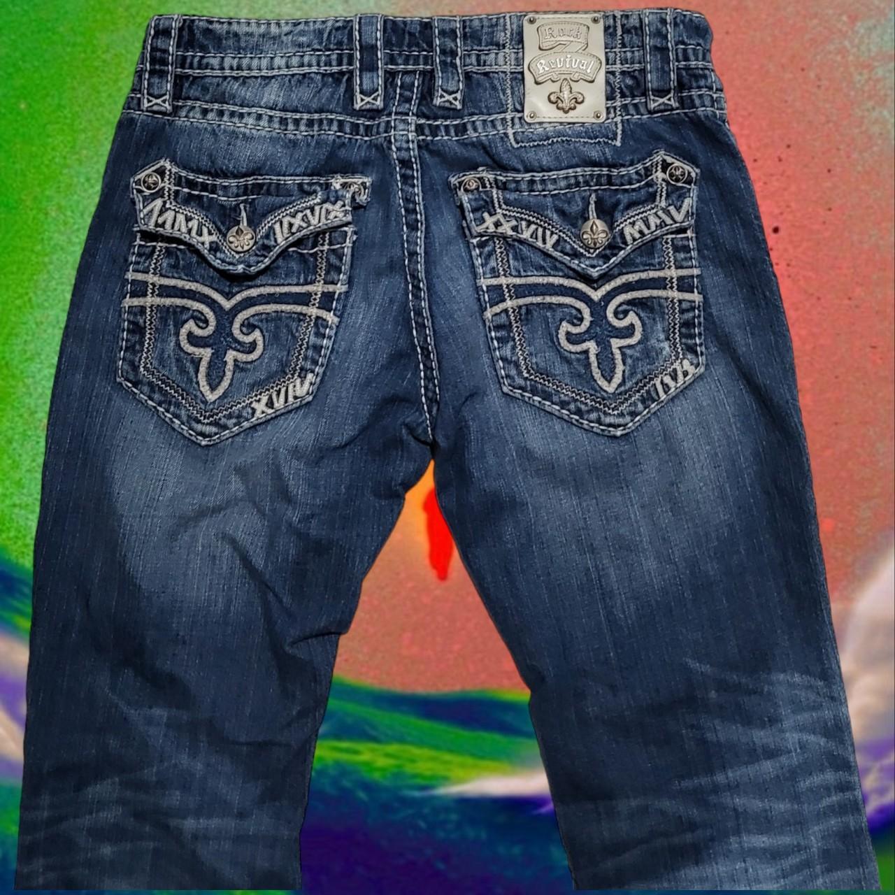 ROCK REVIVAL Dustin boot Roman numeral The bottom... - Depop