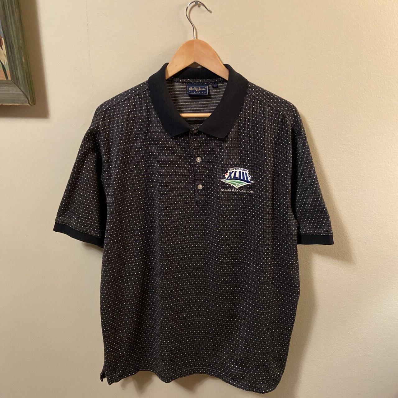 Bobby Jones Players Polo Super Bowl XLIII TAMPA BAY... - Depop