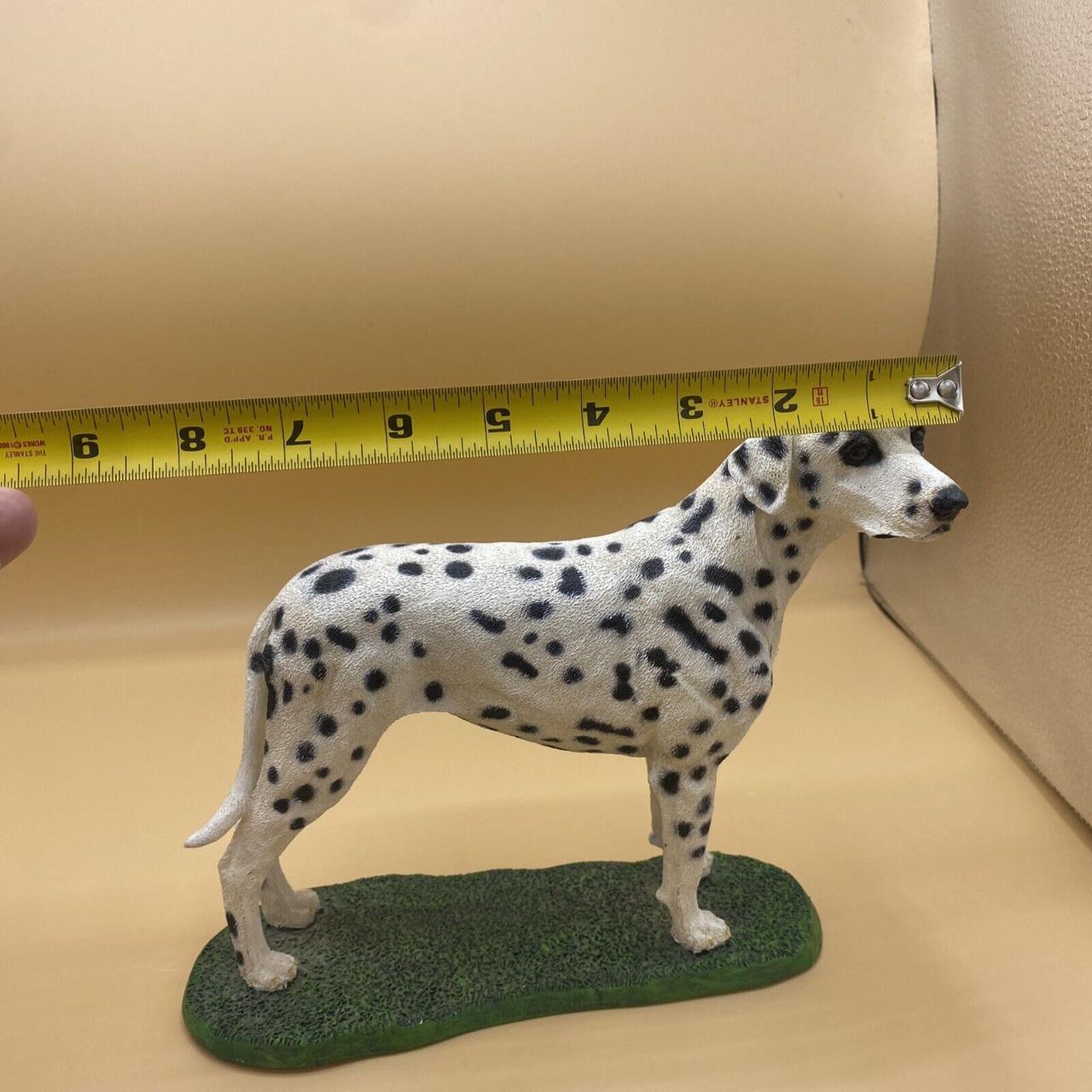 Living Stone Dalmatian On Base 2001 Figurine Encore... - Depop